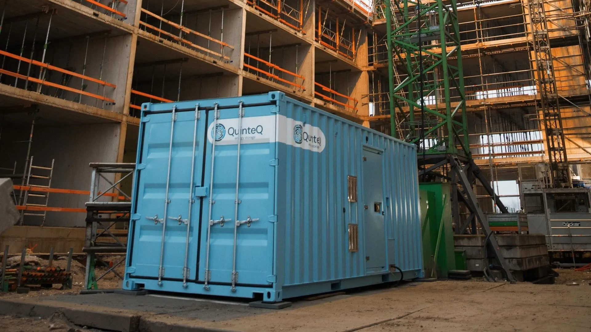 Solar Magazine - Proef op bouwplaats met vliegwiel als kinetische batterij