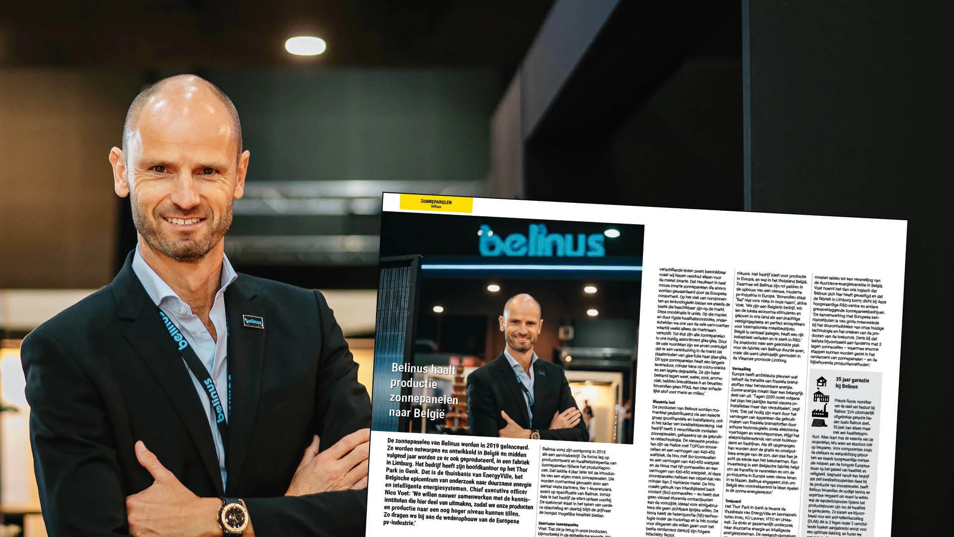 Solar Magazine - Belinus haalt productie zonnepanelen naar België