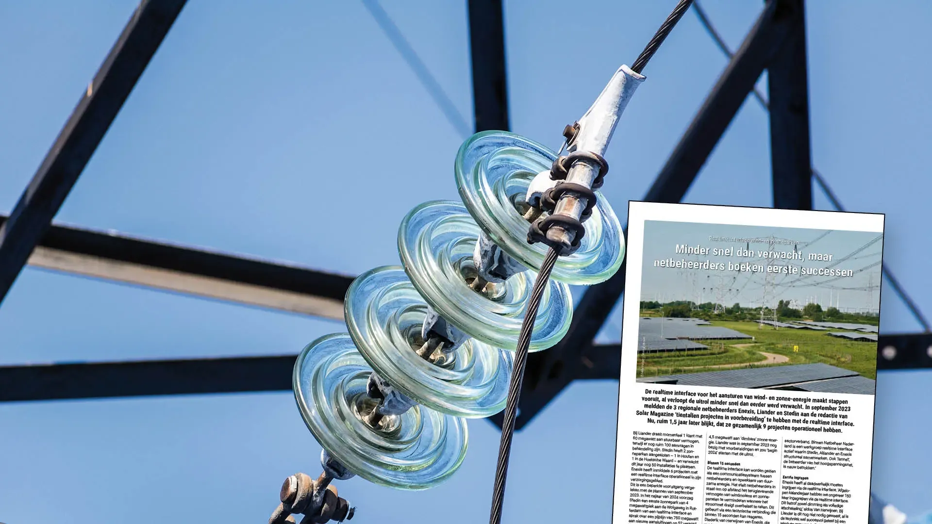 Solar & Storage Magazine - Realtime interface zonnepanelen: minder snel dan verwacht, maar ...