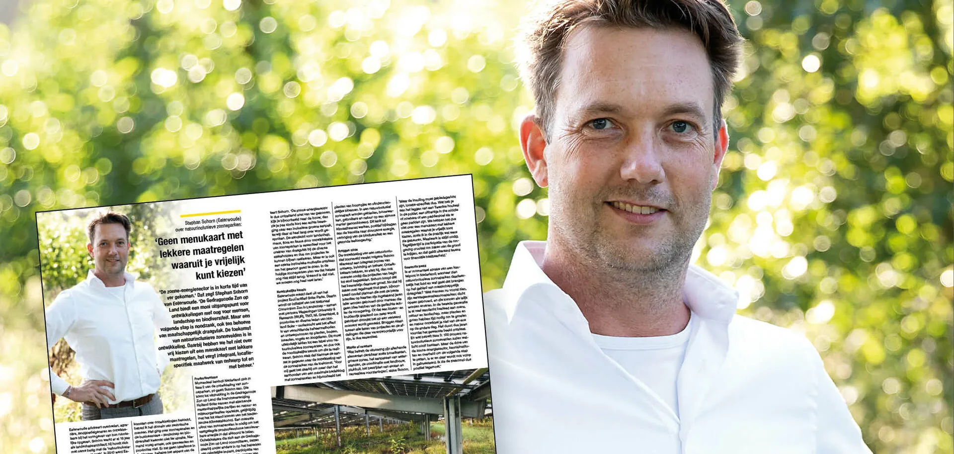 Solar Magazine - Natuurinclusieve zonneparken: ‘Geen menukaart met ...