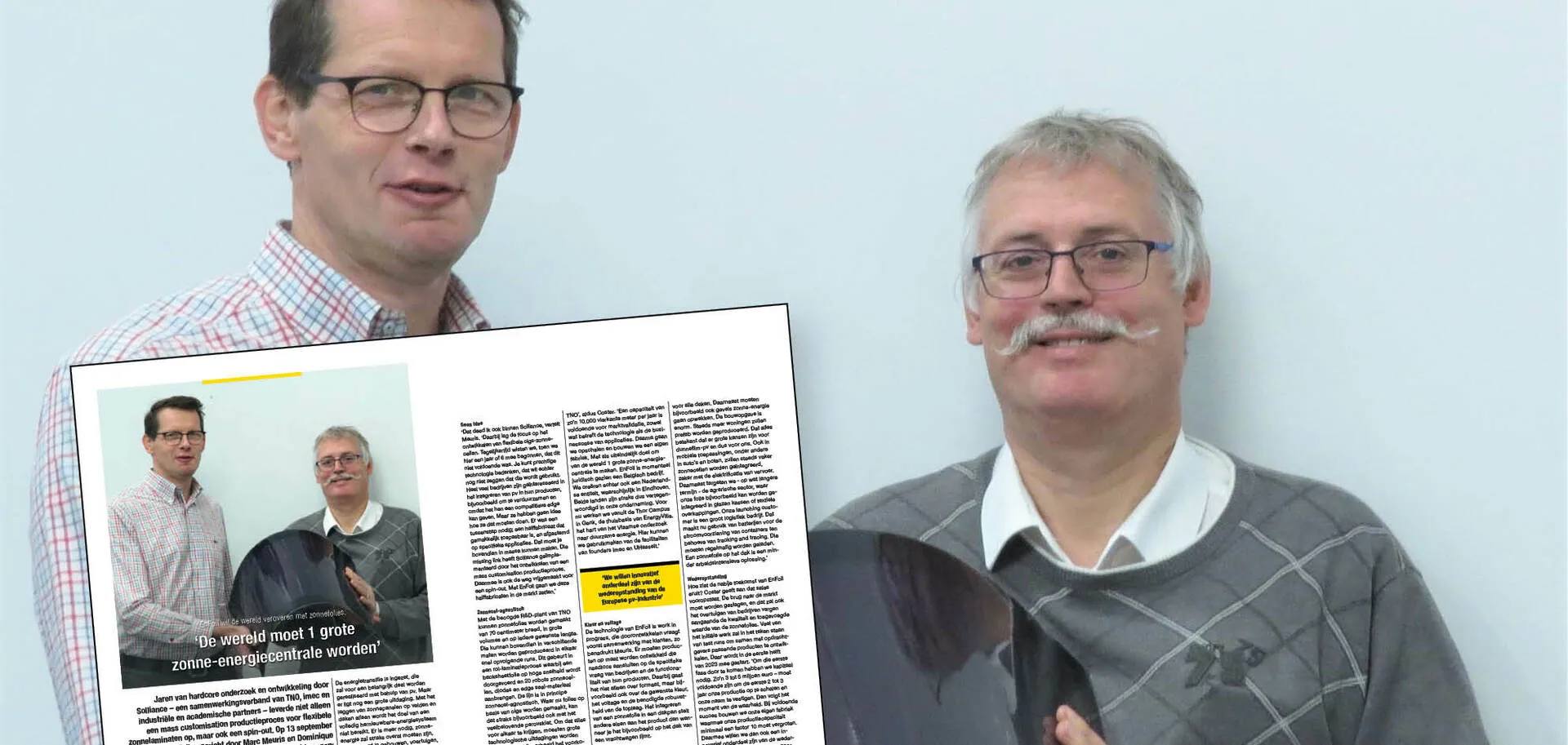 Solar Magazine - EnFoil wil de wereld veroveren met zonnefolies ...